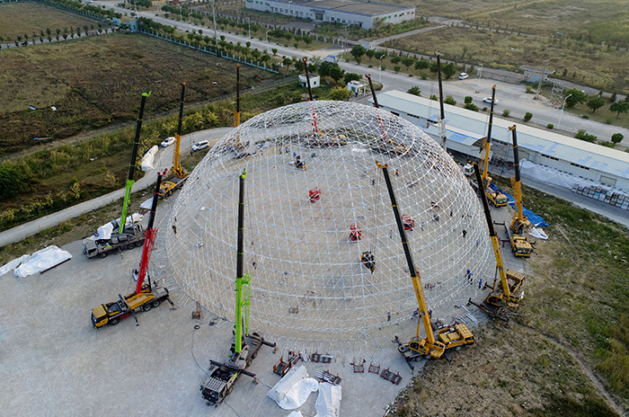 Various Dome Shade Structure Geodesic Dome Tents Video - Liri Tent