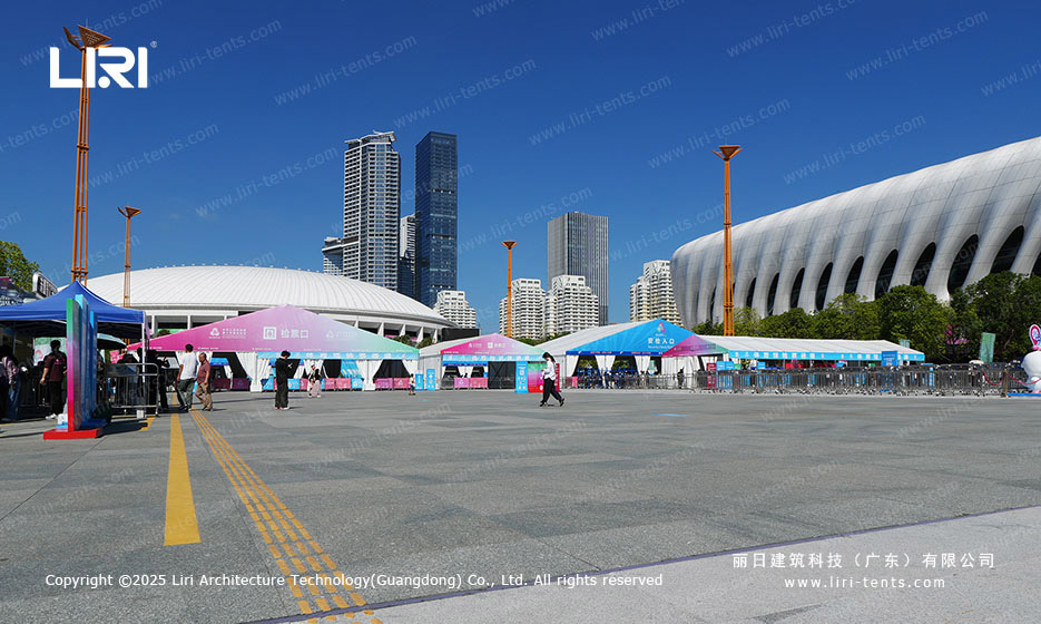 Temporary Structures for the National Games of China - Liri Tent